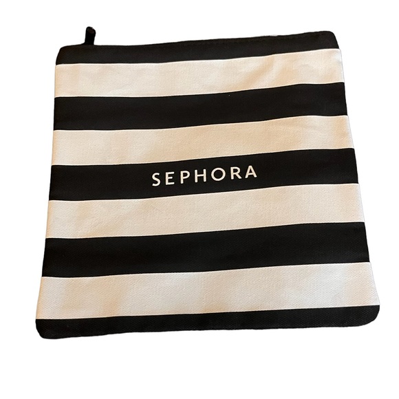 Sephora | Bags | Sephora Black White Makeup Bag | Poshmark